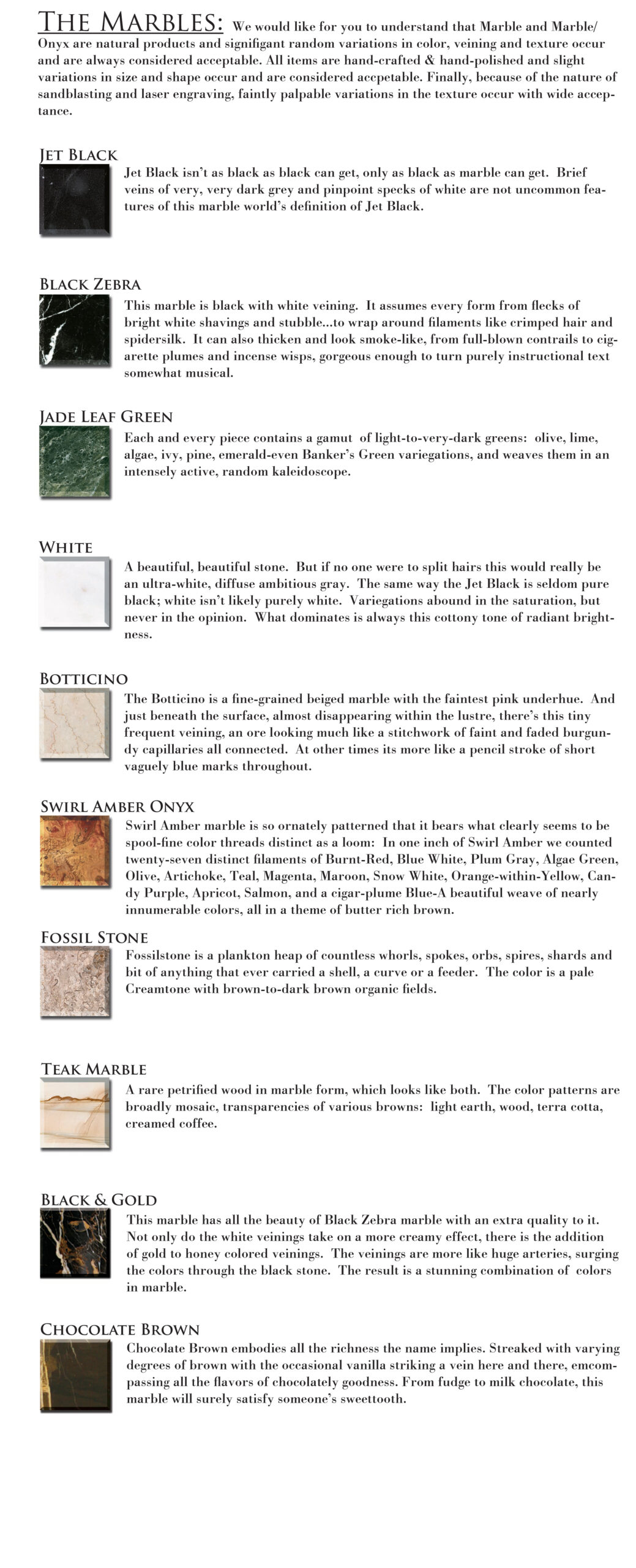 Colors – N&R International, Inc.